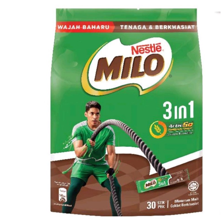 MILO 30 x 33g Expiry 5/2025 3 in 1 3in1 Stik Stick Pack Nestle | Shopee Malaysia