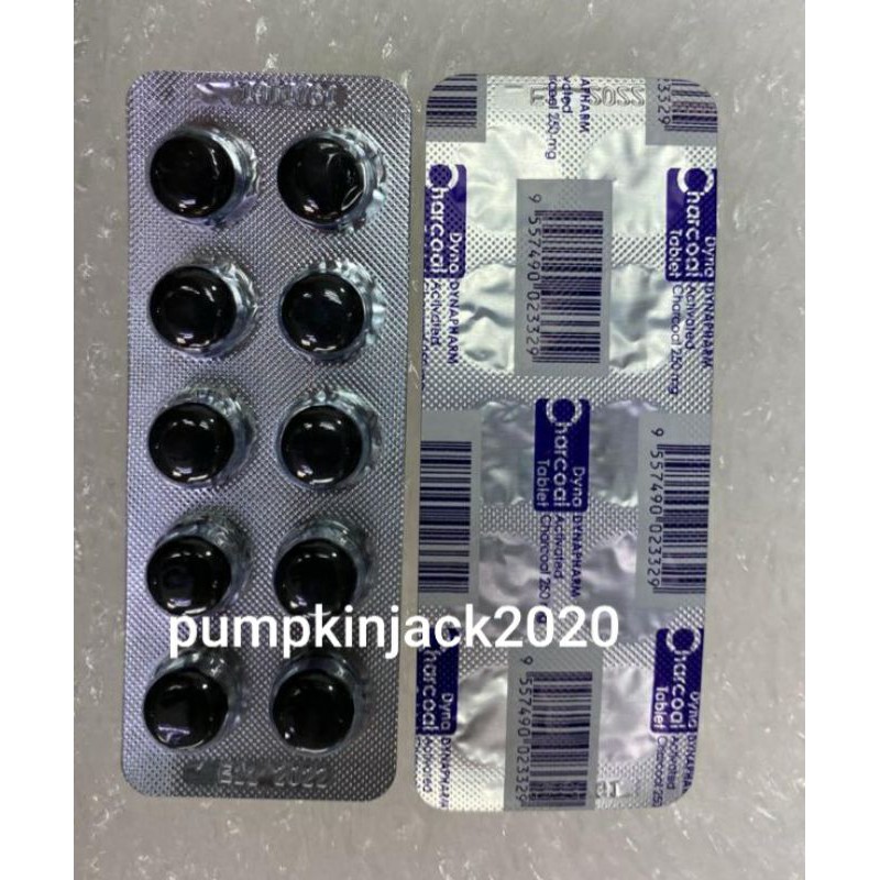 Dyna Charcoal Tablets - 20s' | Shopee Malaysia