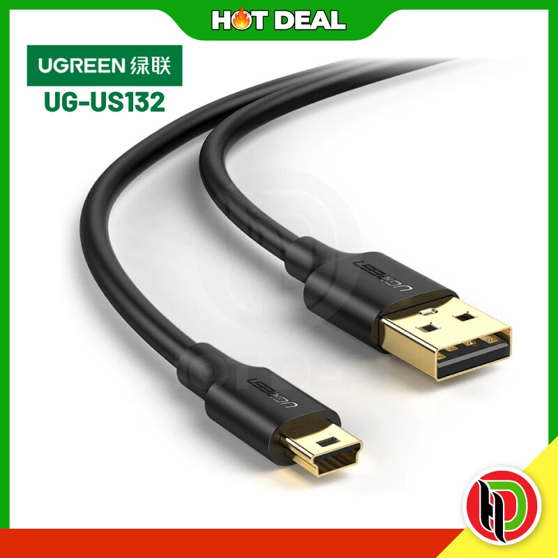 1m / 1.5m / 2m Hotdeal Ugreen USB 2.0 A Male To Mini 5 Pin Male ...