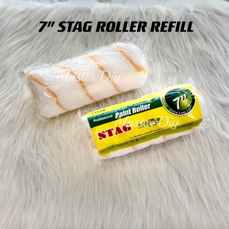 ‼️READY STOCK‼️7” STAG PAINT ROLLER REFILL / BERUS CAT ROLLER ...