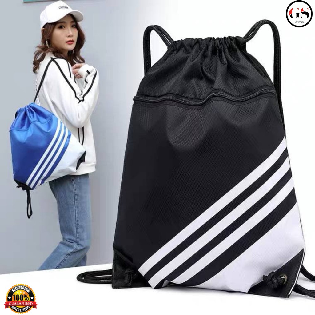 Sport Outdoor Drawstring Waterproof Backpack Travel Hiking Cycling Gym ...