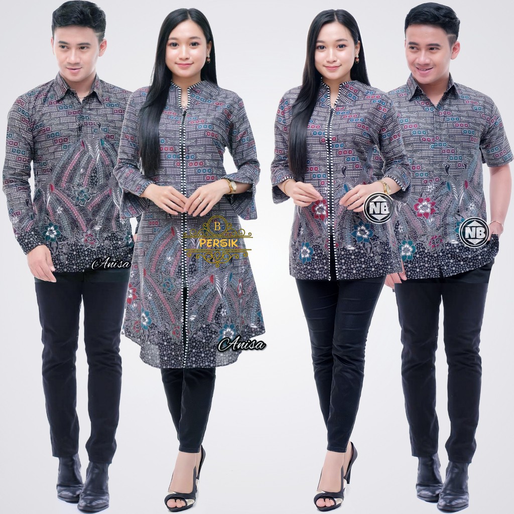 Baju Batik Copule Maura Sania Ruffle Batik COUPLE Ori Guarantee Shopee - COUPLEA | Shopee Malaysia