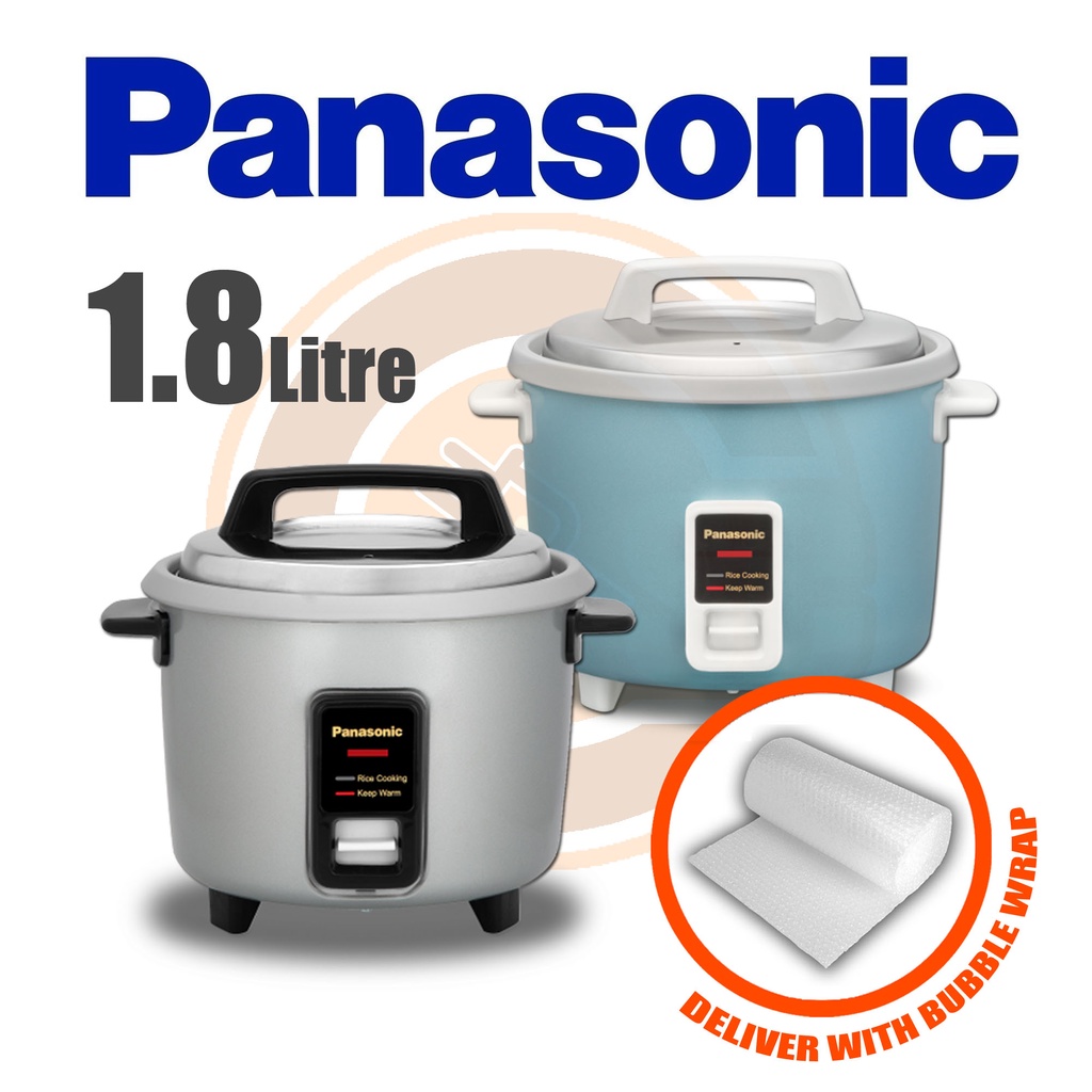 [CNY PROMO][BUBBLE WRAPPED] PANASONIC 1.8L CONVENTIONAL RICE COOKER SR ...