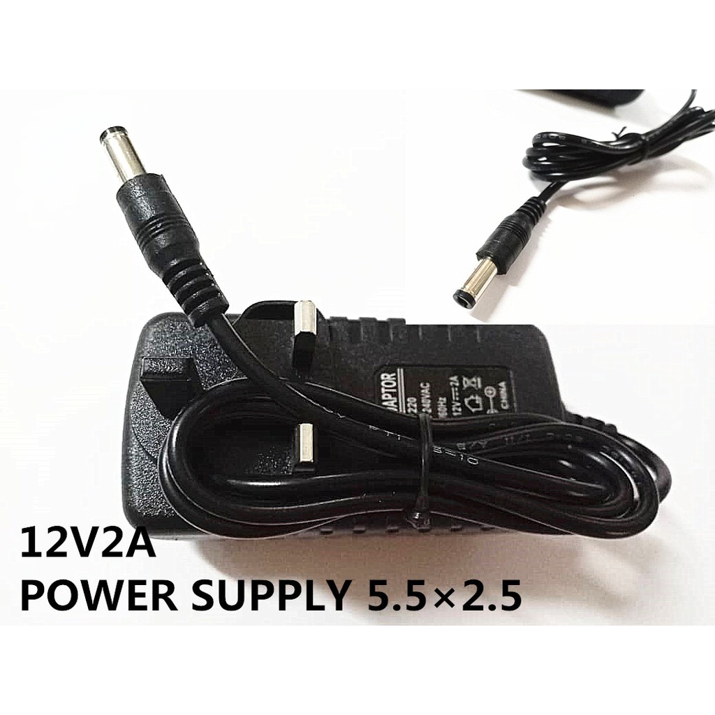 (12V) AC >DC ADAPTER 12V2A TV SWITCHING POWER SUPPLY CCTV LED SWITCH AC 240V PLUG ADAPTER CAMERA ...