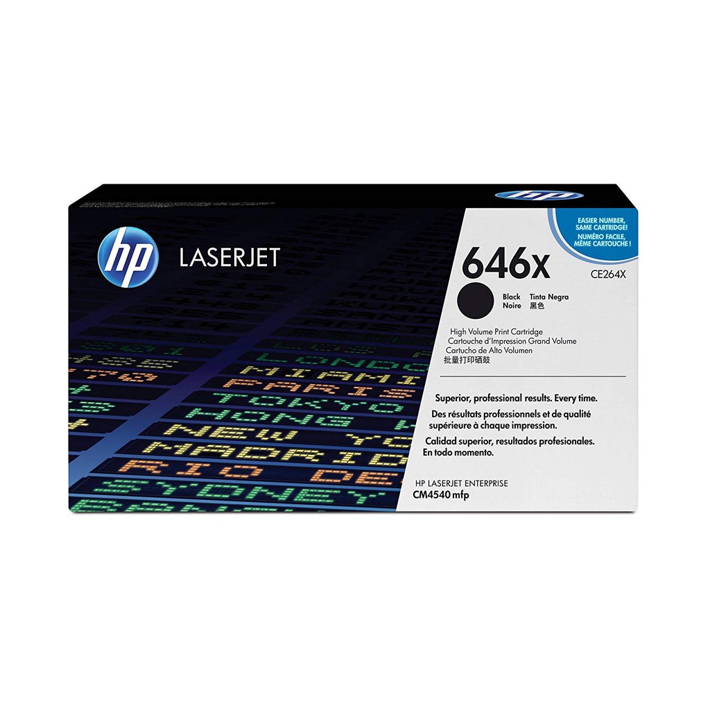 HP 646X Black LaserJet Toner Cartridges (CE264X) | Shopee Malaysia