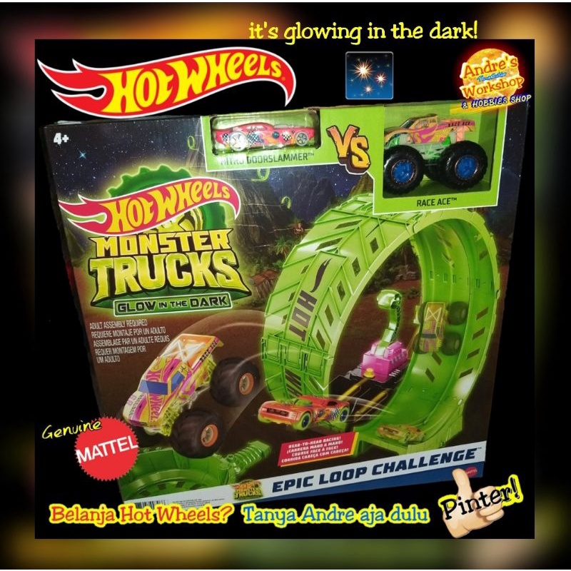 Hotwheels track Monster Truck Epic Loop original Mattel Hot Wheels ...