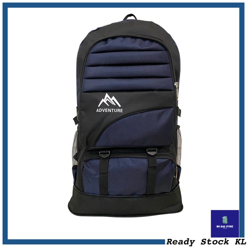 Adventure Hiking Bag Outdoor BagPack Besar Beg Galas Besar Beg Baju Beg ...