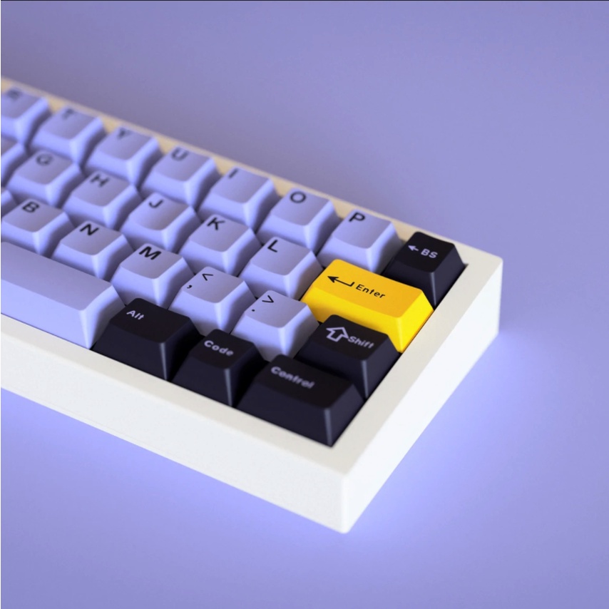 GMK Taro Clone Doubleshot cherry profile keycaps for mechanical ...