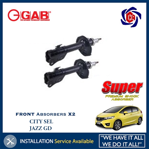 GAB Premium Absorber Shock Absorbers Honda City SEL Jazz GD IDSI / VTEC ...