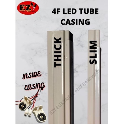 EMPTY CASING FOR LED TUBE 4F SLIM CASING THICK CASING | Shopee Malaysia