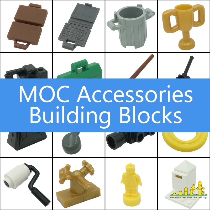 Accessories Building Blocks Toys Compatible Classic Brick Gifts Desk ...