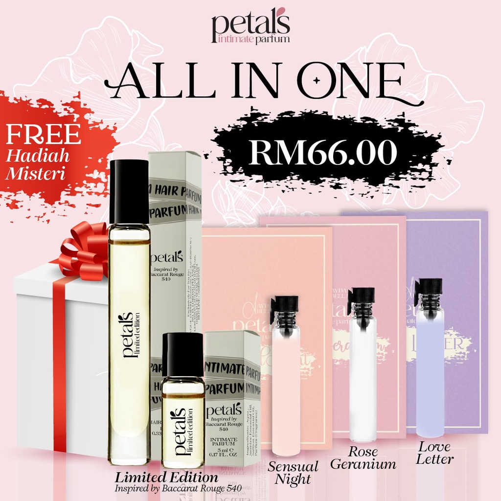 Petal Intimate perfume (perfume karipap) | Shopee Malaysia