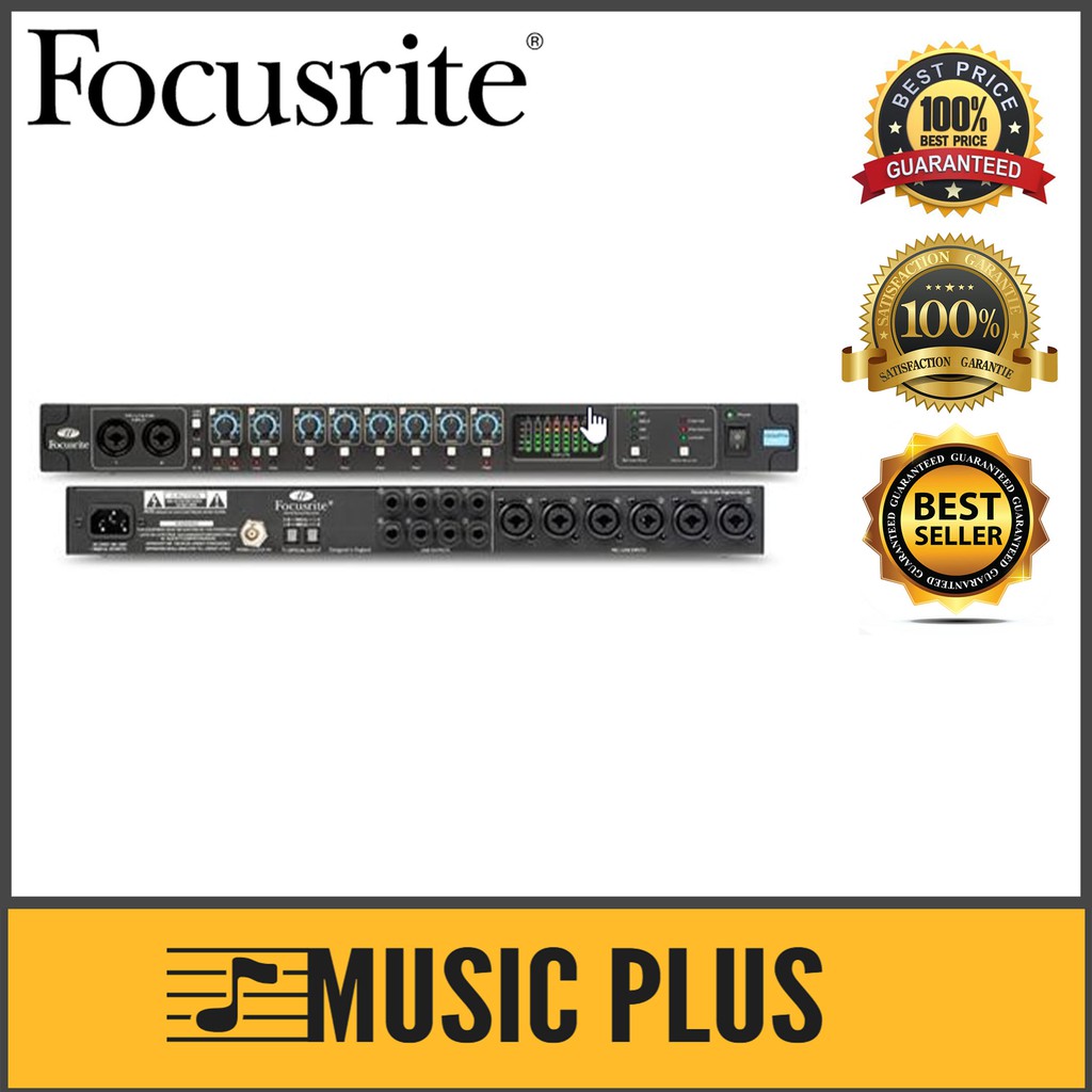 Focusrite Octopre Mark 2 Dynamic 8-channel Microphone Preamplifier ...