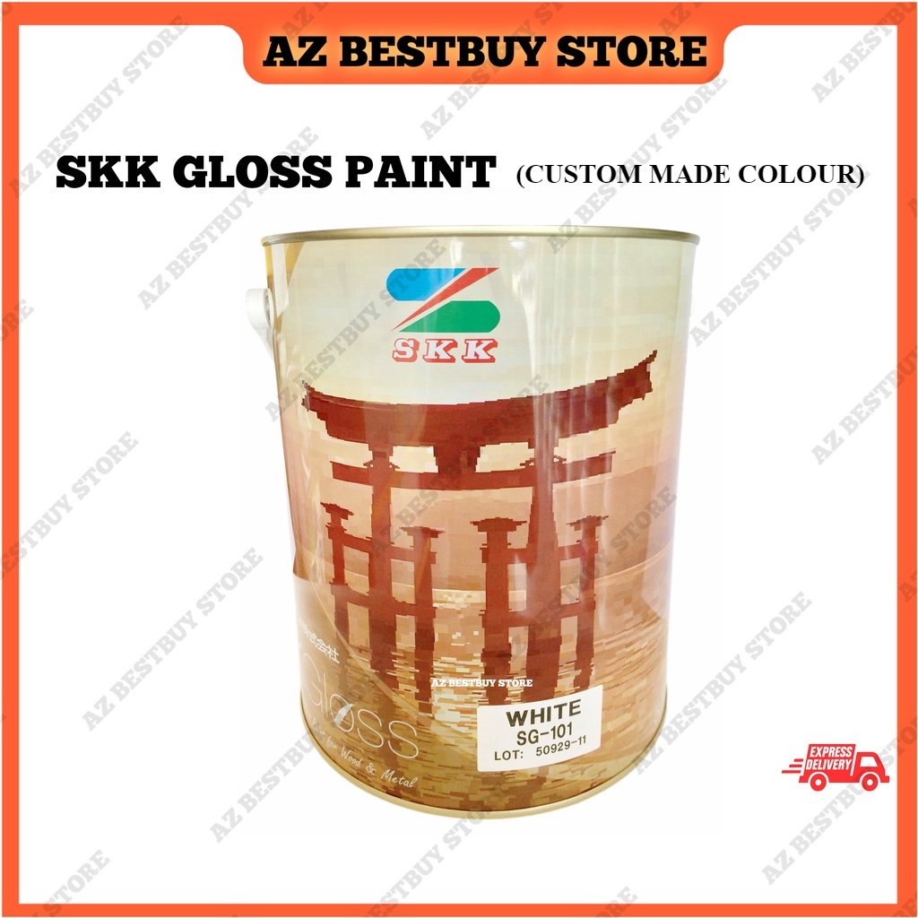 [CUSTOM COLOUR] SKK SK Gloss 5 Liter For Wood And Metal Paint Cat ...