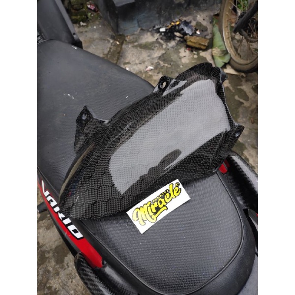 Hugger / fender under PCX 160 PART ORI carbon kevlar LAYER | Shopee ...