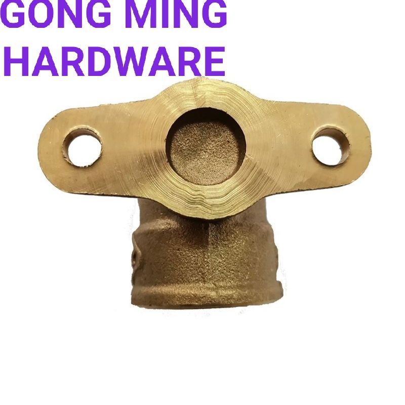 [READY STOCKS] 1/2" CITY BRASS WALL PLATE ELBOW / ELBOW SCREW DINDING ...