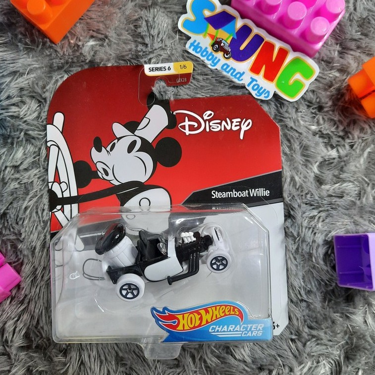Hotwheels DISNEY PIXAR MICKEY MOUSE CAPTAIN HOOK ARIEL JIMINY CRICKET ...