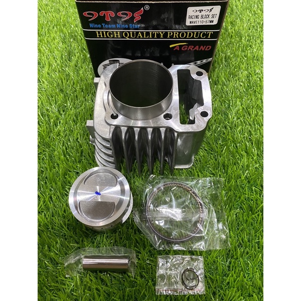 9T9S NINE TEAM NINE STAR STANDARD / RACING CYLINDER BLOCK WAVE 110 ...
