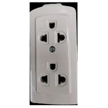 Omni Extension Universal Outlet with Ground 2 Gang, Surface Type - WSG ...