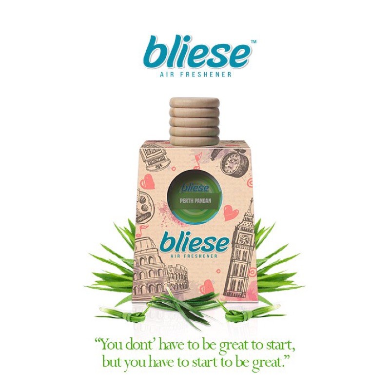 BLIESE WC PERTH PANDAN Original HQ💯 AIR FRESHENER ( Buy 5 free 1 ...