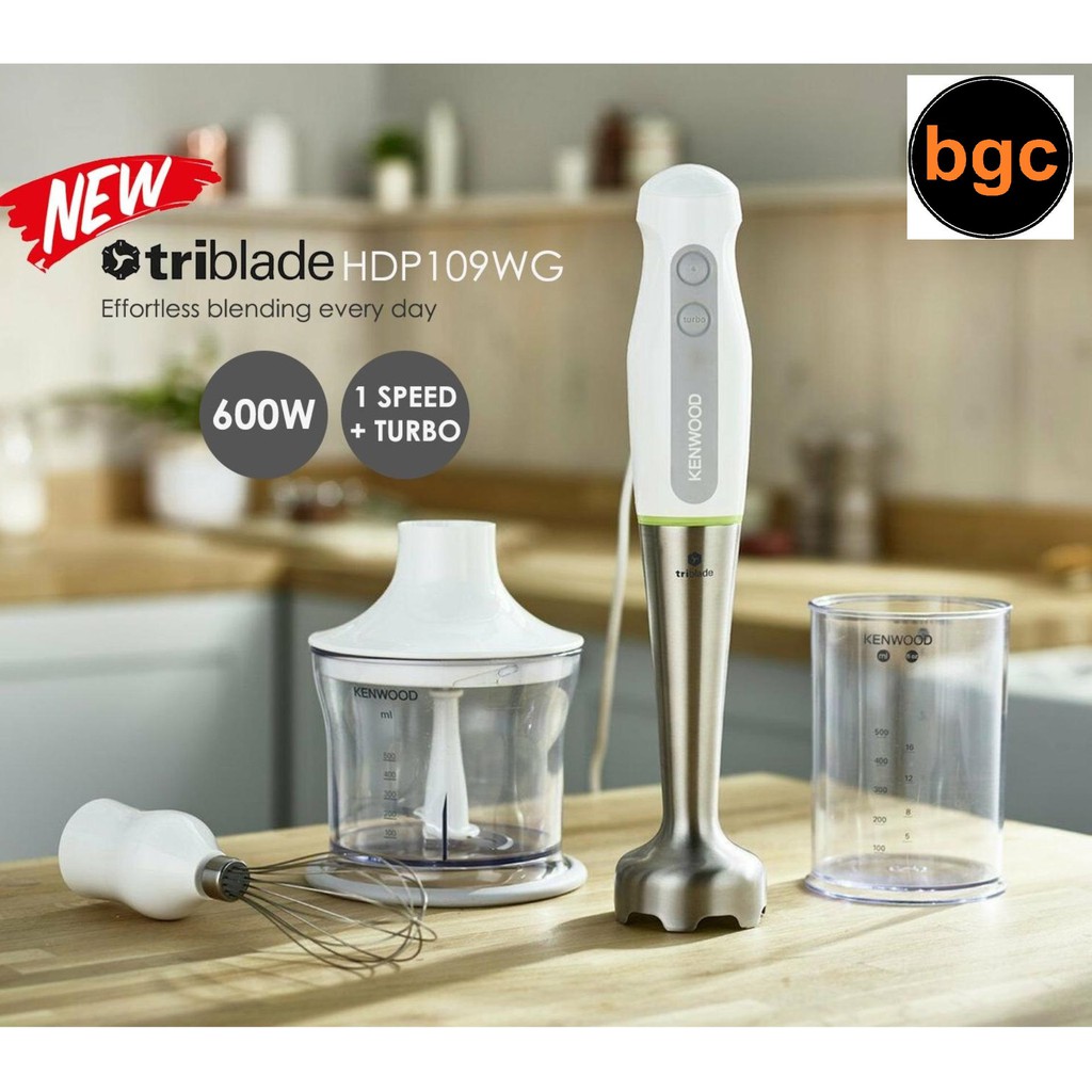 Kenwood Triblade Hand Blender HDP109WG | Shopee Malaysia