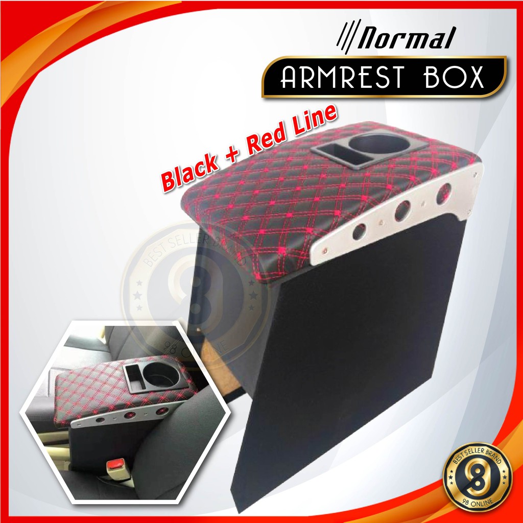 Car Arm Rest Armrest Console Box For Proton Wira Iswara Waja Exora Iriz ...