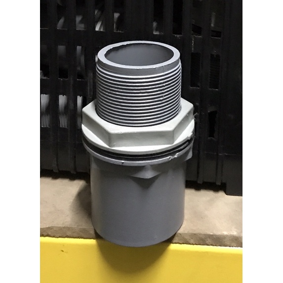 PVC tank connector 63mm (2inch). penyambung tong | Shopee Malaysia