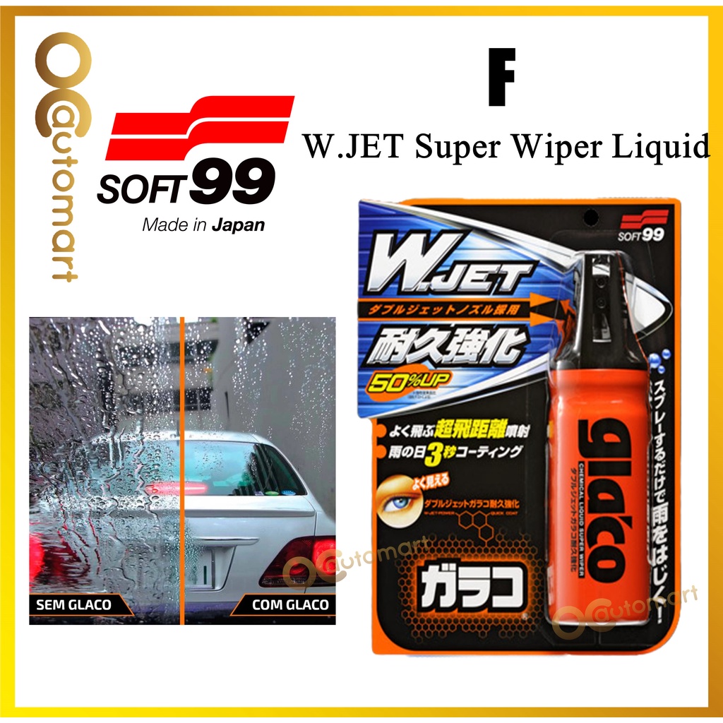 (Free Gift) Soft 99 Ultra Glaco Side Mirror Zero Coat Glass Stain Refresh Water Repellent Soft99 ...