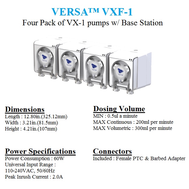VERSA™ VXF-1 Four Pack of VX-1 (4 pumps with Base Station) | Shopee ...