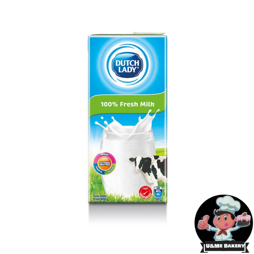 DUTCH LADY 100% FRESH MILK 1LITER | Shopee Malaysia