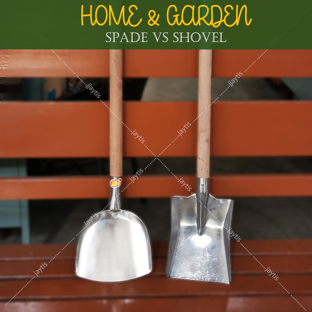 🔥STAINLESS STEEL 🔥 Mini Spade Shovel Wooden Handle Flat. Sharp Sand ...