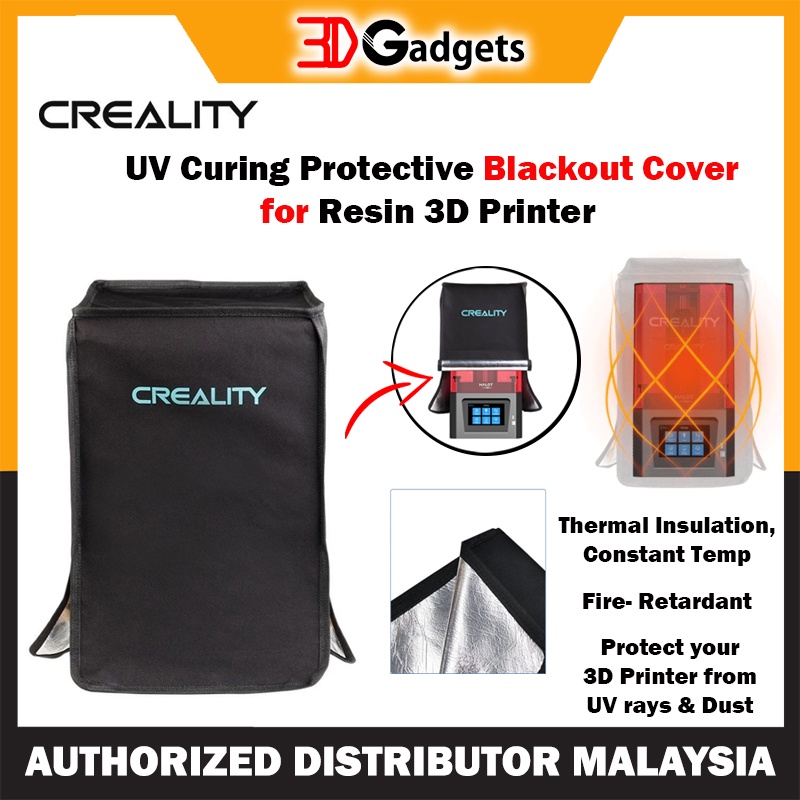 Creality UV Curing Protective Blackout Cover for Resin MSLA 3D Printer ...