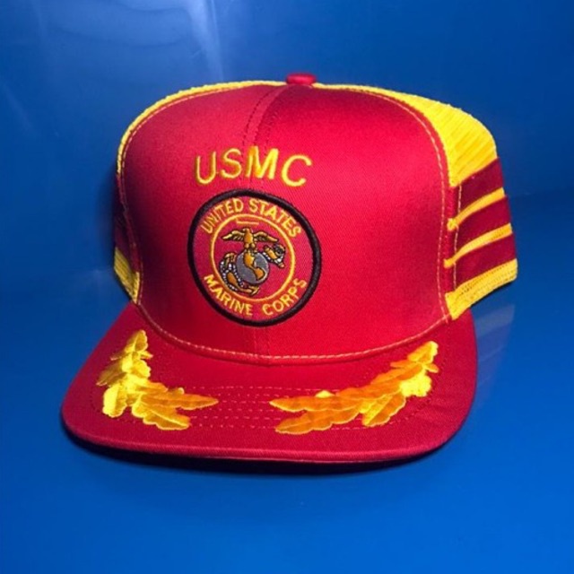 (READY STOCK) CAP USMC 3 LINE COPY RED YELLOW | Shopee Malaysia