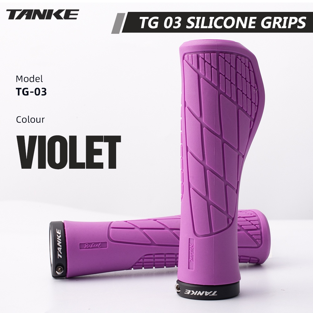 TANKE Bike Silicone handle cover 1Pair MTB Mountain road Bicycle ...