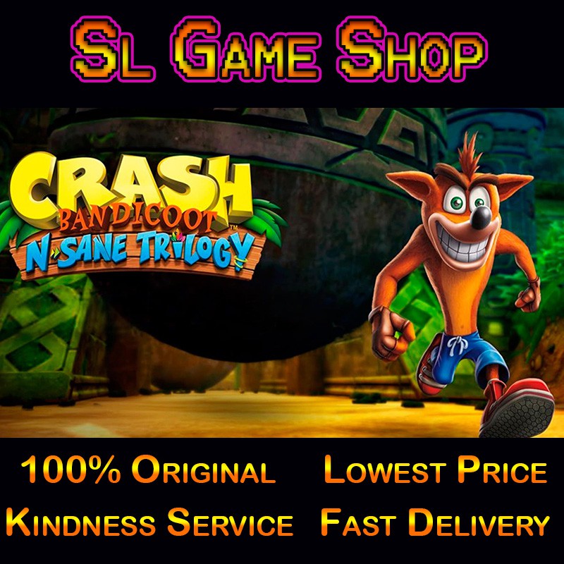 Crash Bandicoot N. Sane Trilogy (PC Steam Original Game) | Shopee Malaysia
