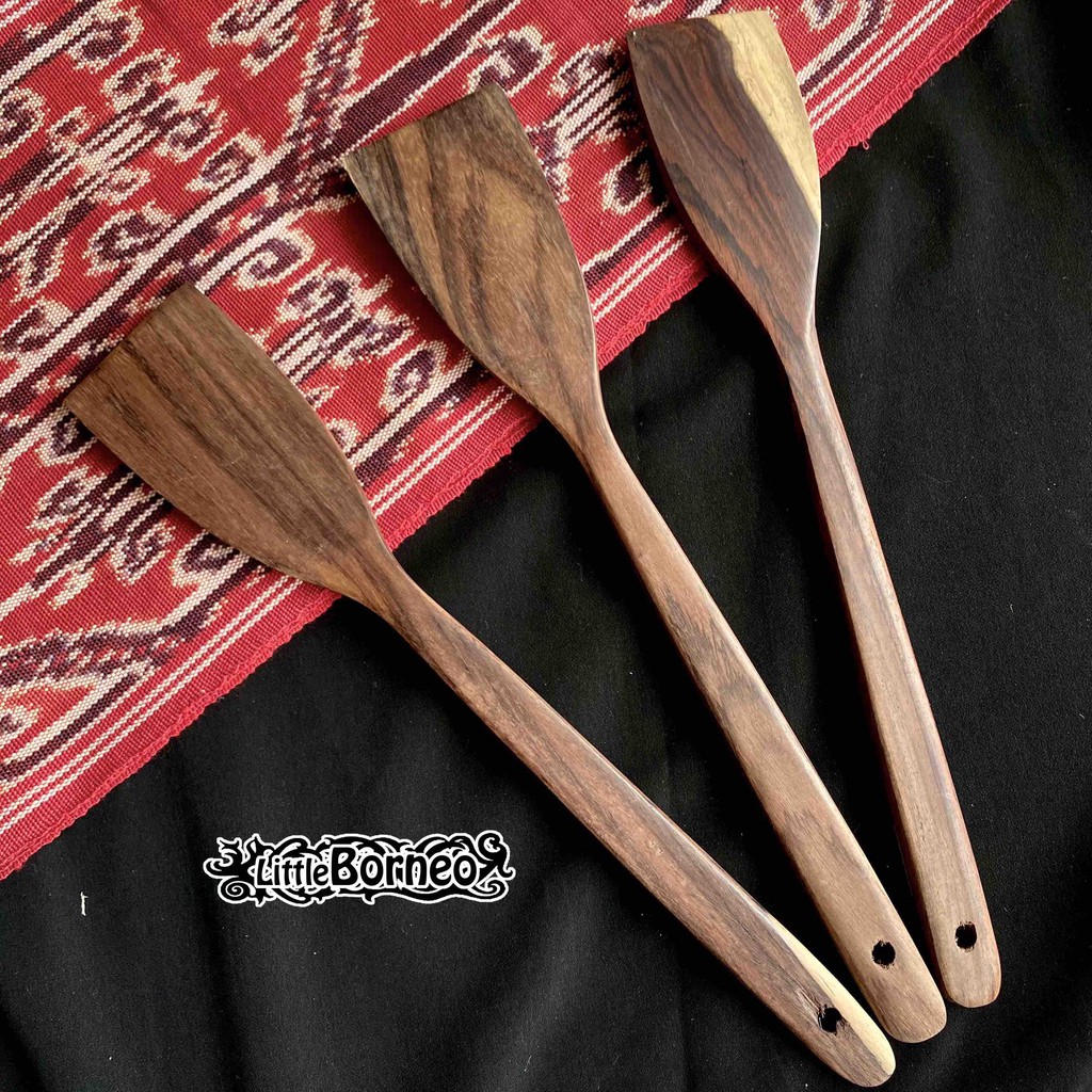 Sudip/ Senduk Nasi Kayu Sono - Sono Wood Cooking Utensils - Sono Spoon ...