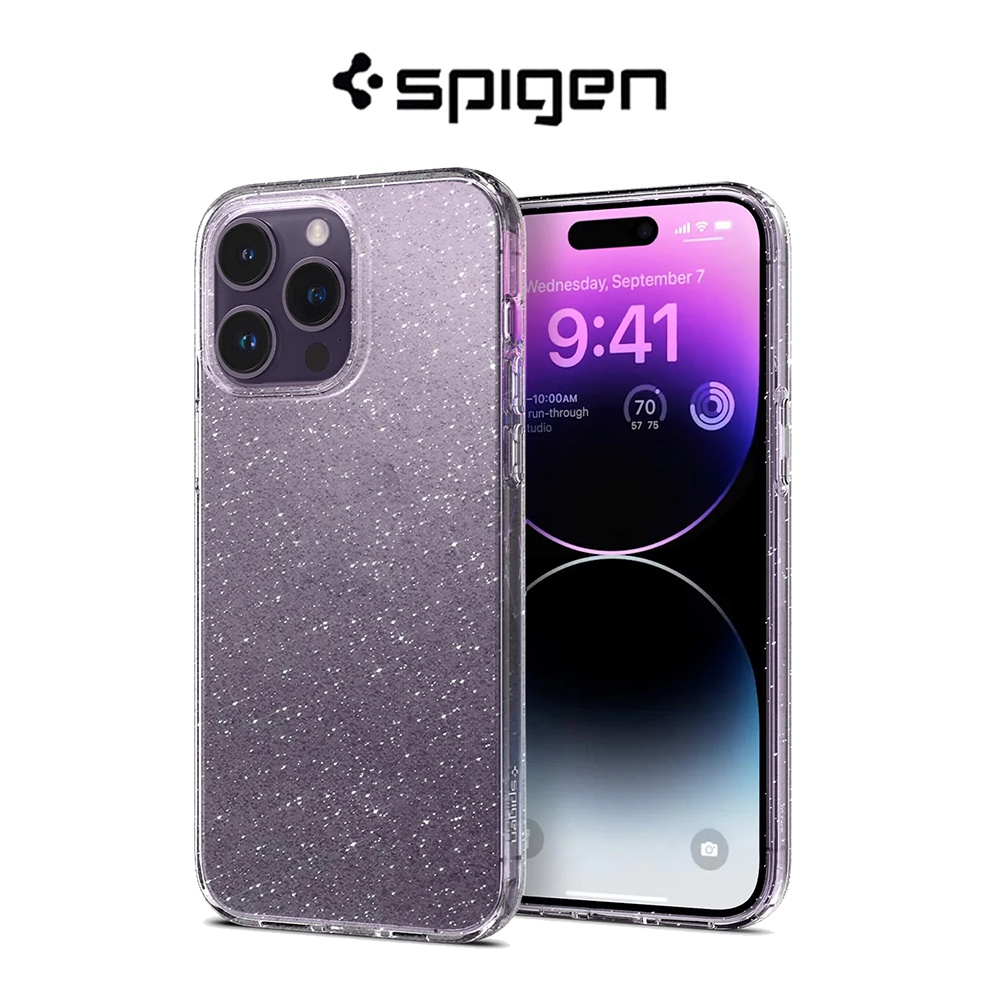 Spigen iPhone 14 Pro Case 6.1" Liquid Crystal Glitter Casing Sparkle ...