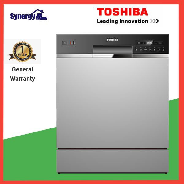 TOSHIBA TABLE TOP DISHWASHER 8 SETS DW-08T1(S)MY | Shopee Malaysia
