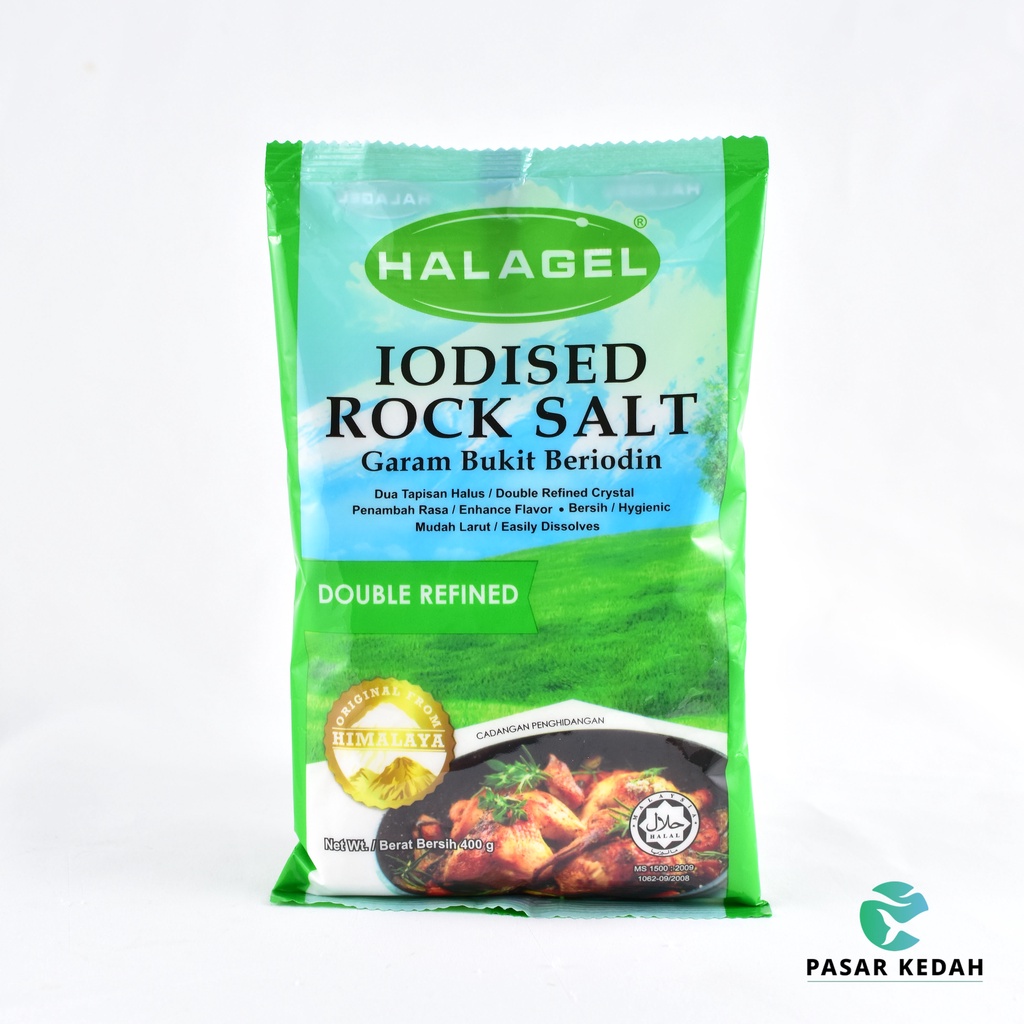 (400g) Garam HALAGEL Refined Salt | Garam Pink Salt | Halal | Shopee ...