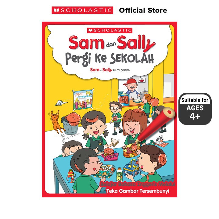 Scholastic Sam Dan Sally Pergi Ke Sekolah ISBN: 9789810949815 | Shopee ...