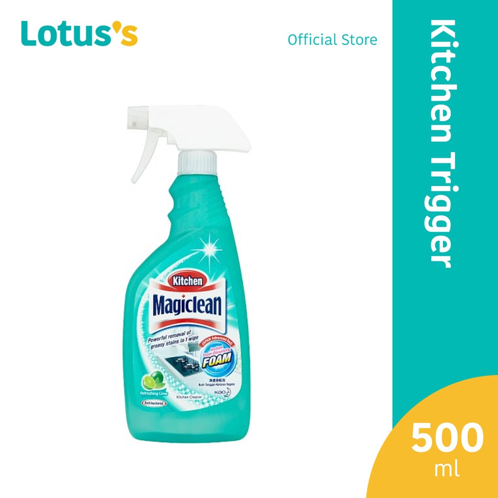 Magiclean Kitchen Refreshing Lime Anti-Bacterial Kitchen Cleaner 500ml ...