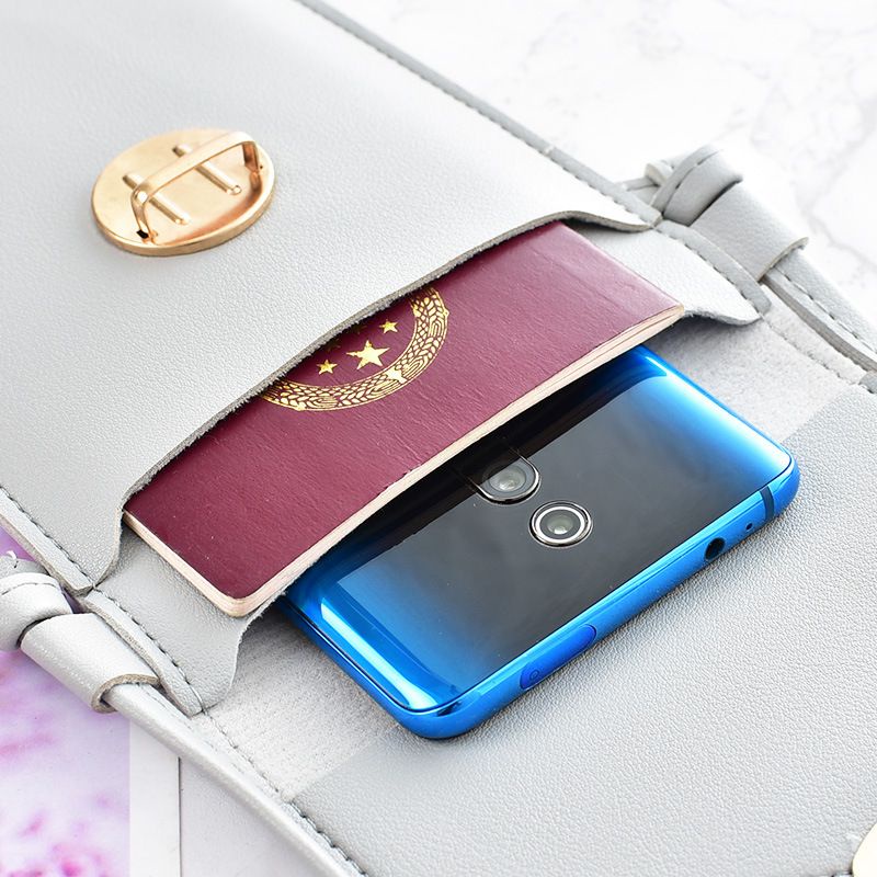 Passport Holder & Cover Ladies Travel Passport Bag Transparent Travel ...
