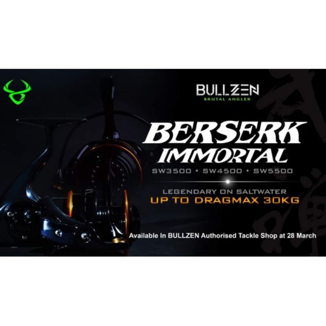 BULLZEN BERSERK IMMORTAL | Shopee Malaysia