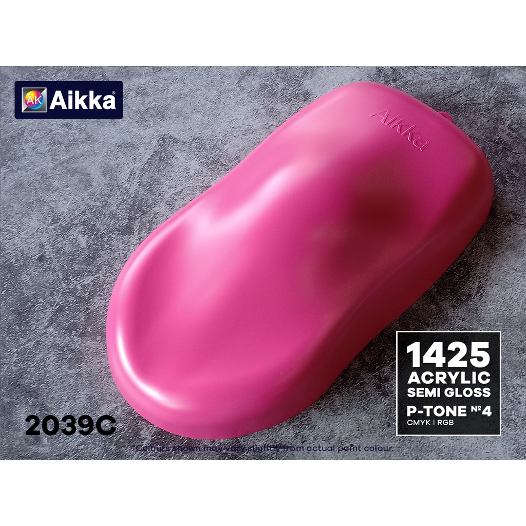 AIKKA Paint PANTONE Colour 2039C / 1425 ACRYLIC SEMI GLOSS PAINT ...