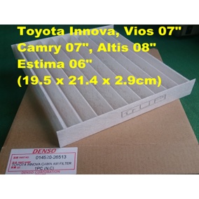TOYOTA ALTIS 2008' ZZE141/TOYOTA 86 ZN6/FORTUNER CABIN FILTER | Shopee ...