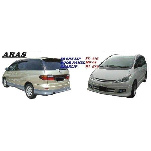 Toyota estima acr30 aras bodykit body kit front side rear bumper panel ...