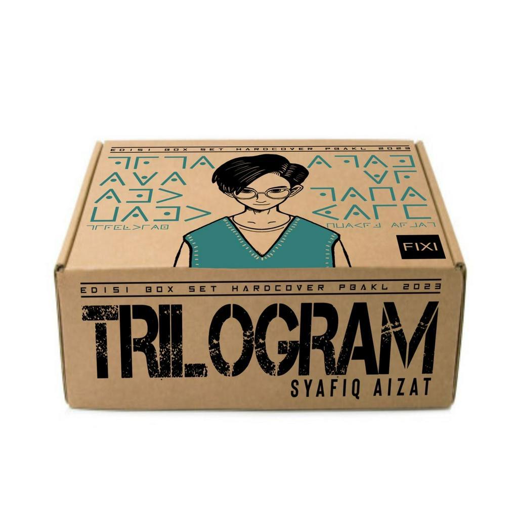 Buku Fixi Novel KLIBF 2023 Box-Set Trilogram Syafiq Aizat | Shopee Malaysia
