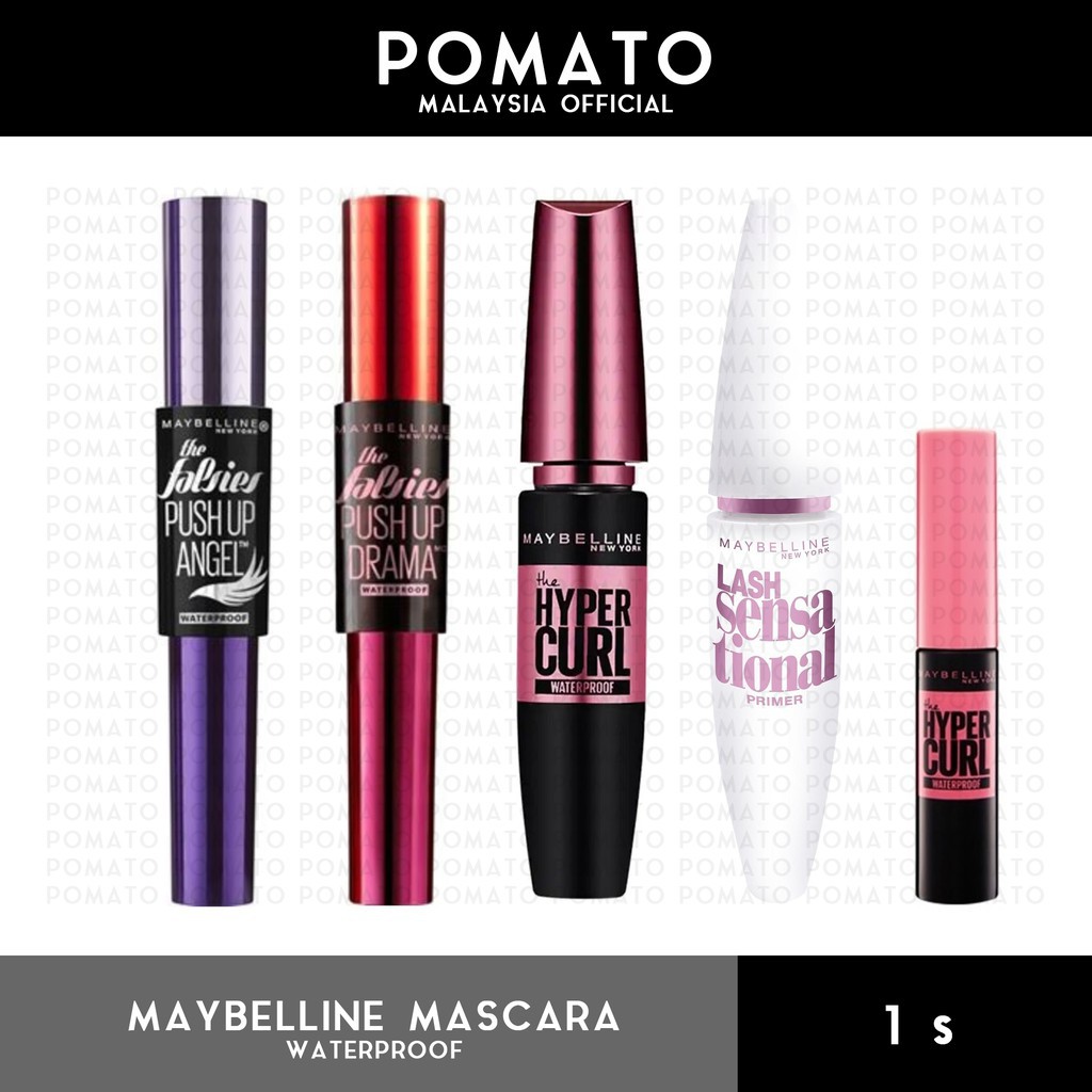 Maybelline The Falsies Push Up Angel Drama Hypercurl Volum' Express ...