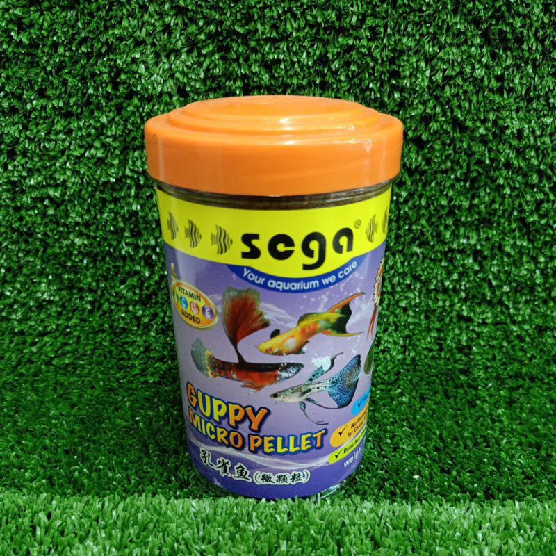 🎉🎉🎉SEGA GUPPY MICRO 150G VITAMIN FLOATING FISH FOOD🎉🎉🎉 | Shopee Malaysia
