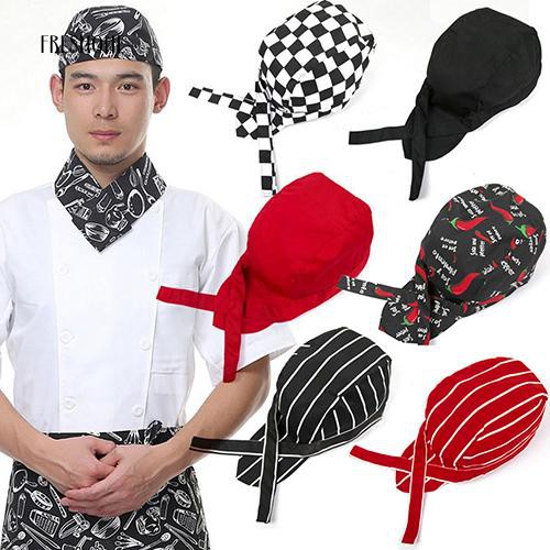 Pirates Chef Tableware Skull Kitchen Cap Catering Various Chef Hat Topi ...